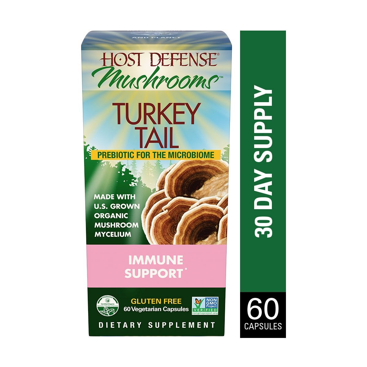 Host Defence Turkey Tail 60 Capsules